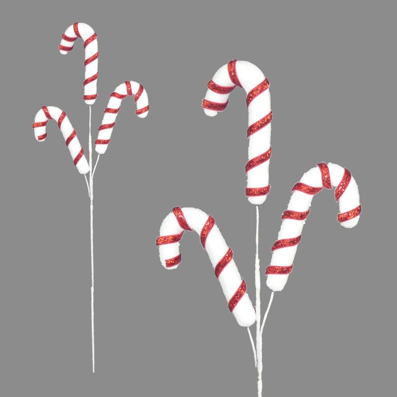 Candy Cane Pick - Christmas Tree Decoration