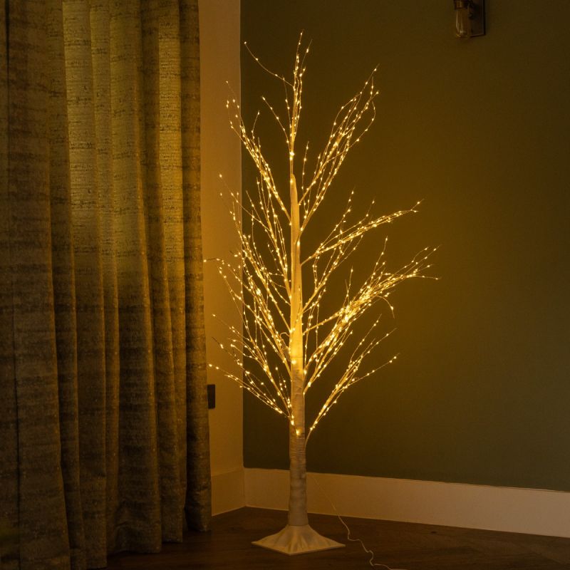 Microdot White Tree - Christmas Tree - 500 LED Warm White - 120cm
