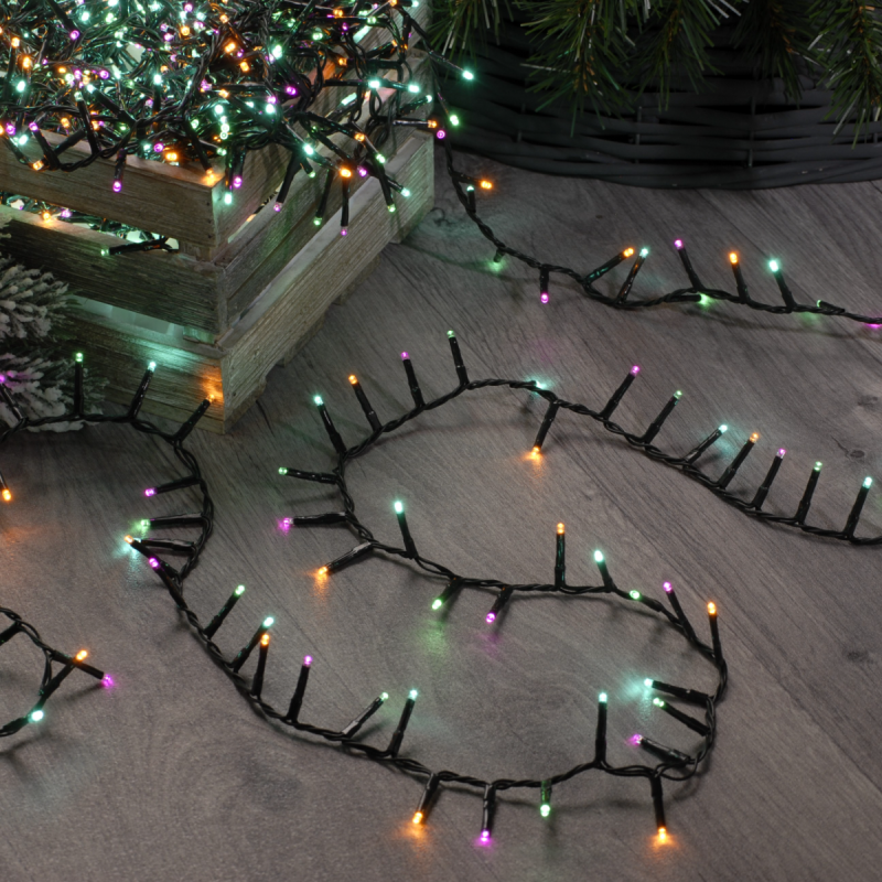 1500 Aurora Sparkle Lights - Christmas Lights