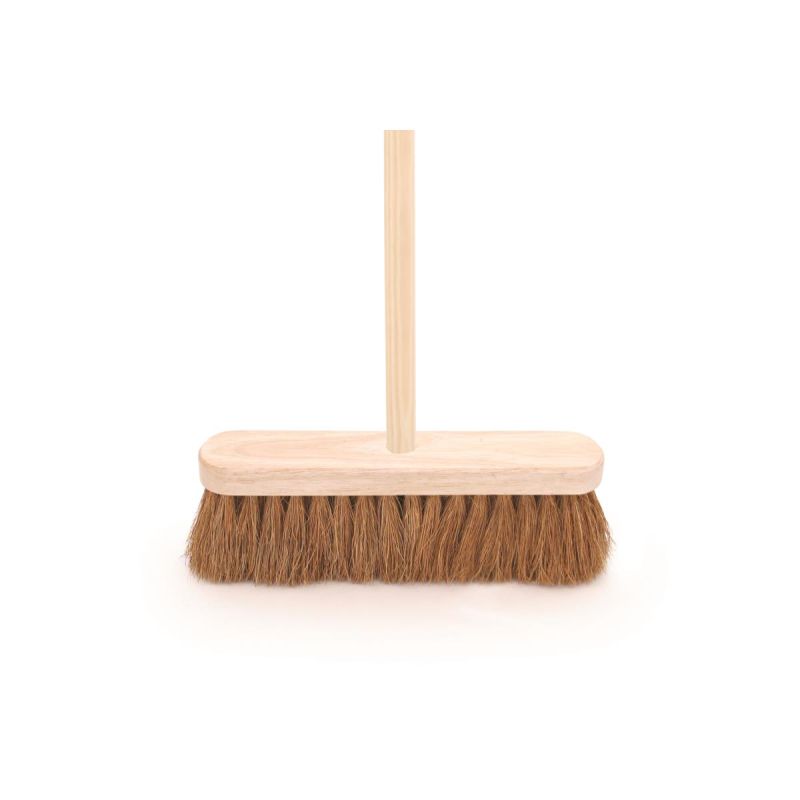 Heavy Duty Soft Yard and Garden Broom with Handle