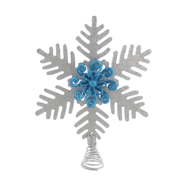 Snowflake Tree Topper - Christmas Tree Decoration