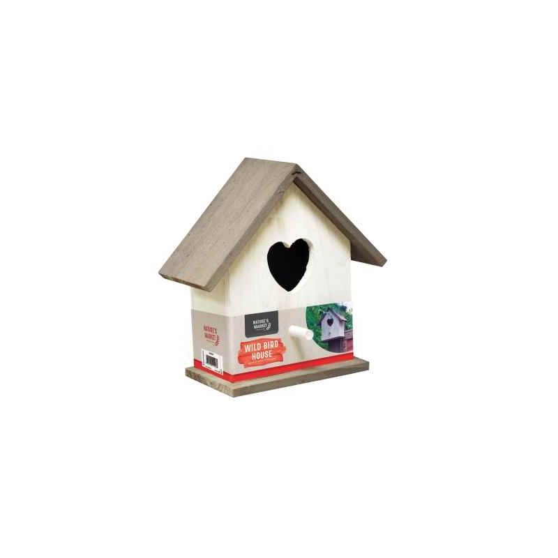 White Wooden Nesting Box