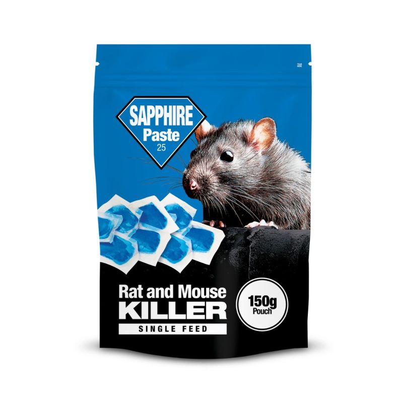 Sapphire Paste 25 – Professional Rodent Control Paste - 150g