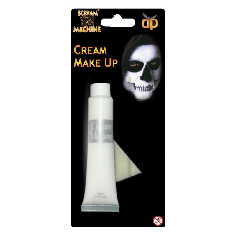 Halloween - White Cream Make-up