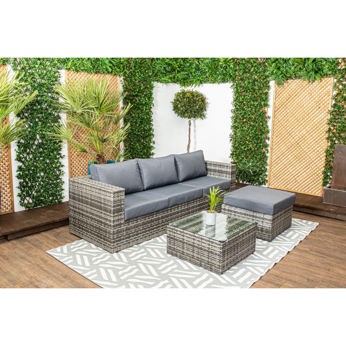 Barcelona rattan sofa store