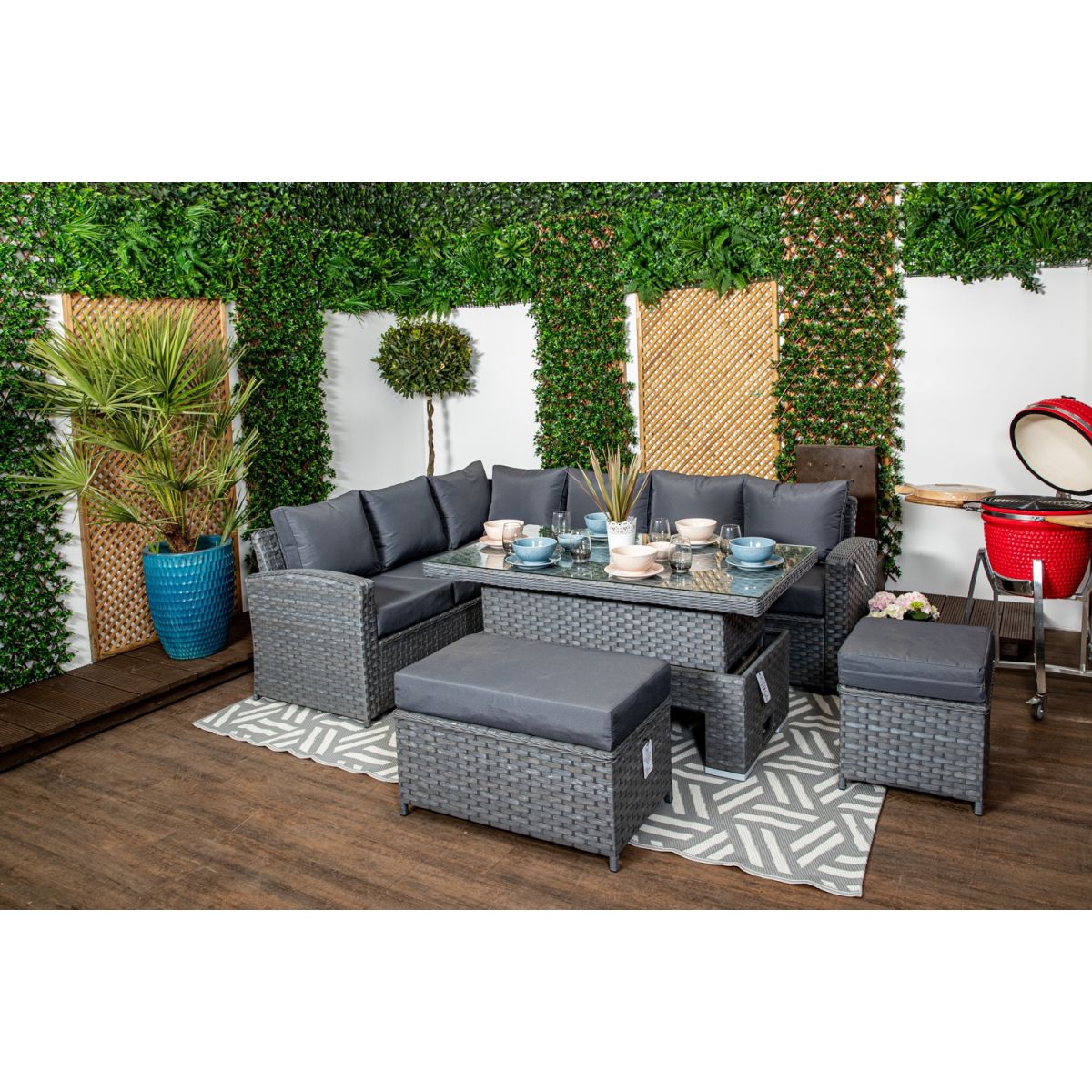 Tuscany rattan garden furniture store