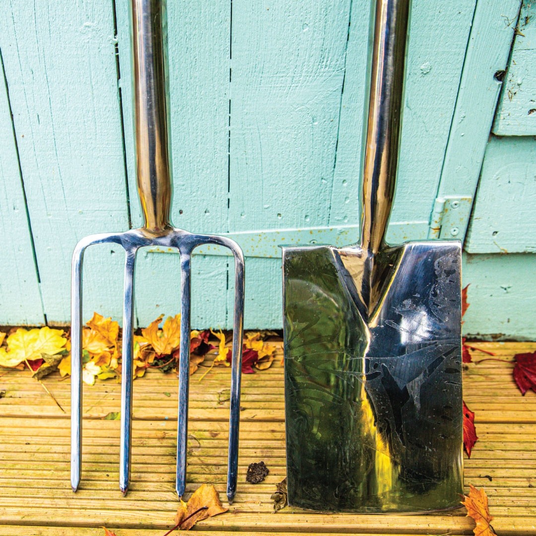 Ash & Steel : 7-piece Heavy Duty Stainless Steel Garden Tool Set ...