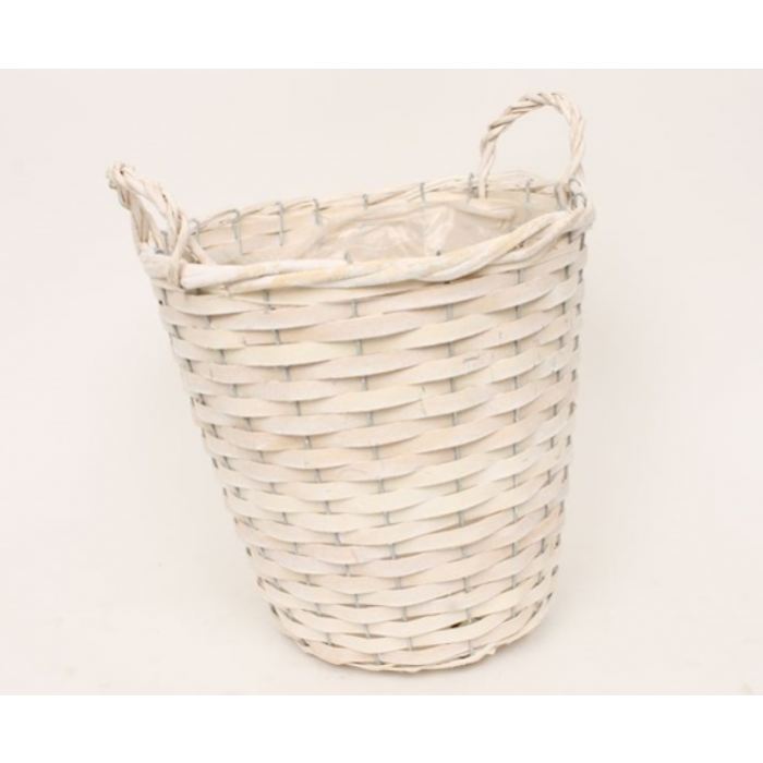 White Display Basket to fit Contemporary Christmas Tree