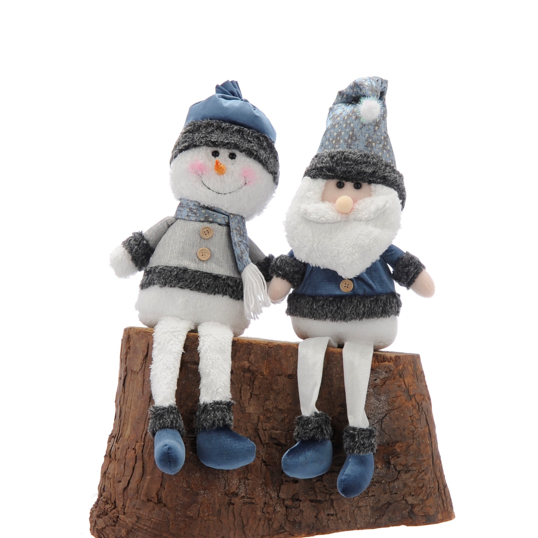 Christmas Decoration - Santa or Snowman Dangly Legs