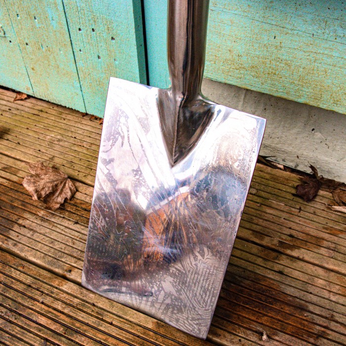 Ash & Steel : Heavy Duty Stainless Steel Garden Digging Spade with Ash ...