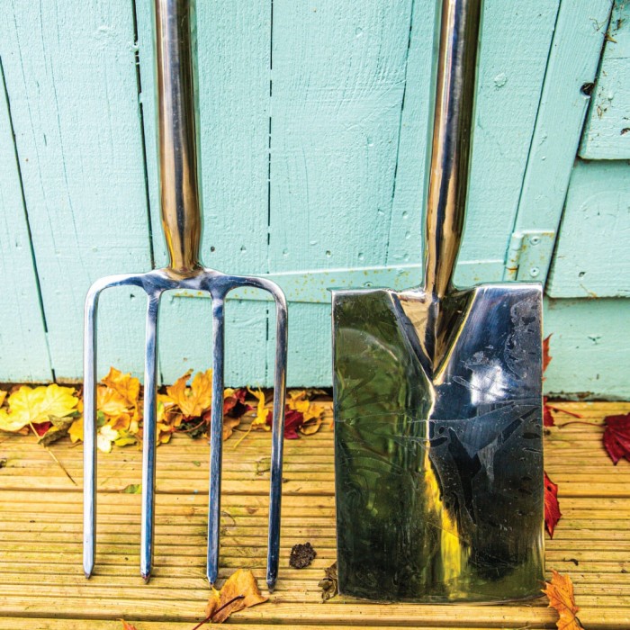 Ash & Steel : 7-piece Heavy Duty Stainless Steel Garden Tool Set ...