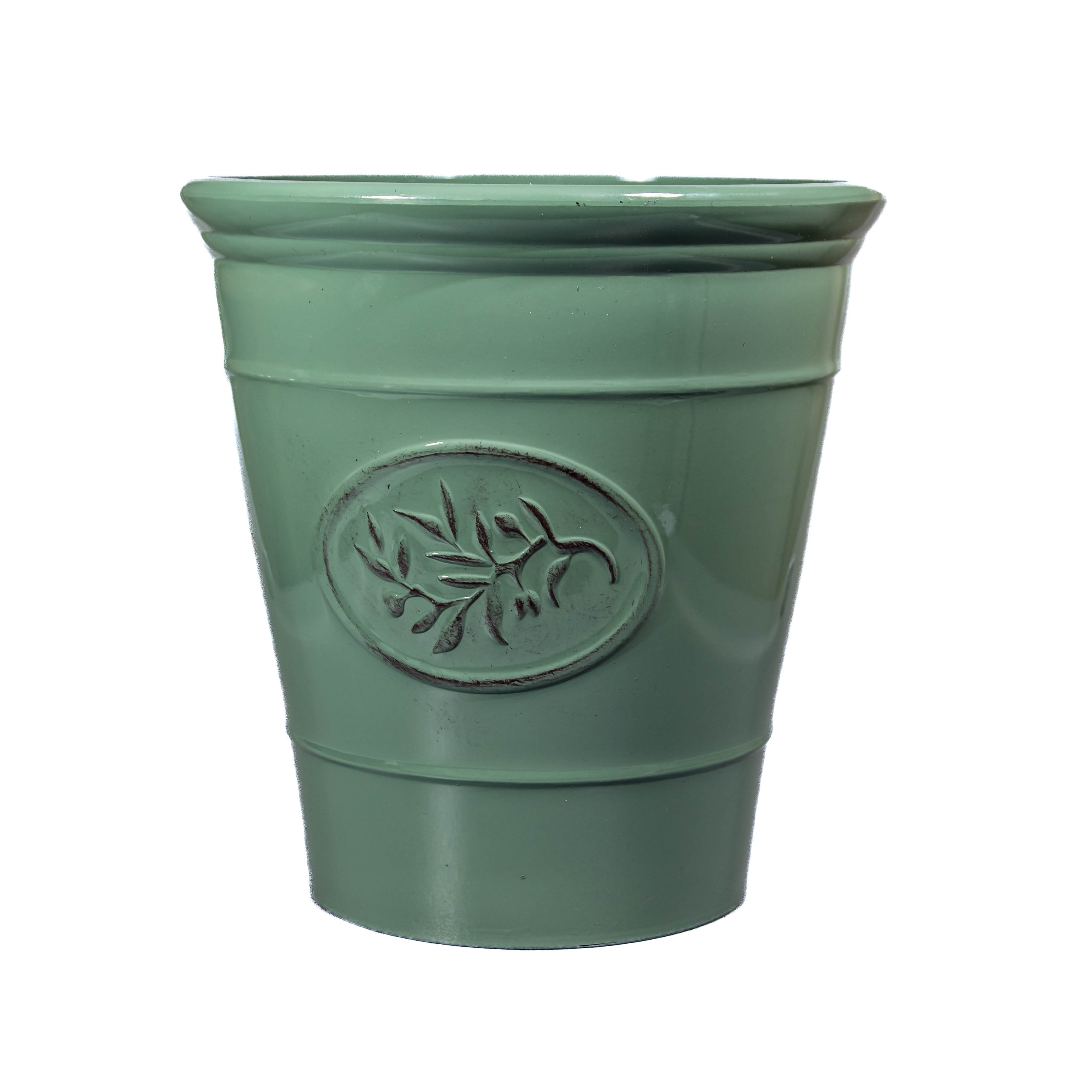 Green Olive Planter - Medium (23cm)