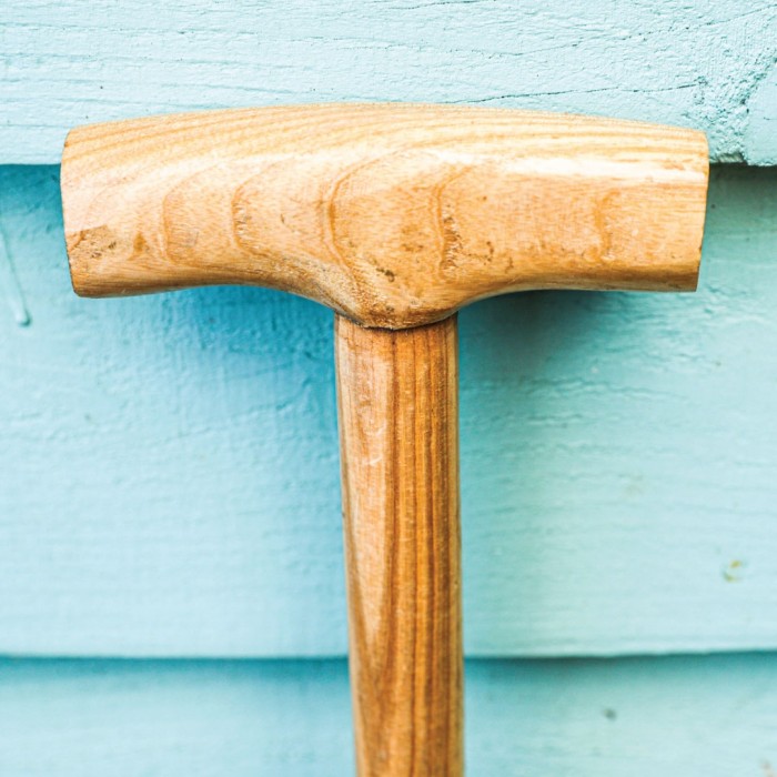 Ash & Steel : Heavy Duty Stainless Steel Long Handled Half Moon Lawn ...