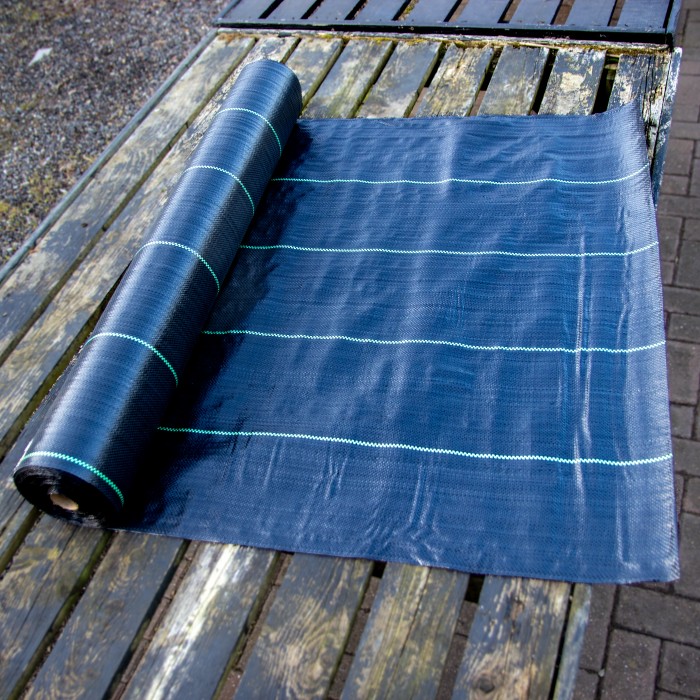 Heavy Duty Weed Membrane 5m x 10m - Black