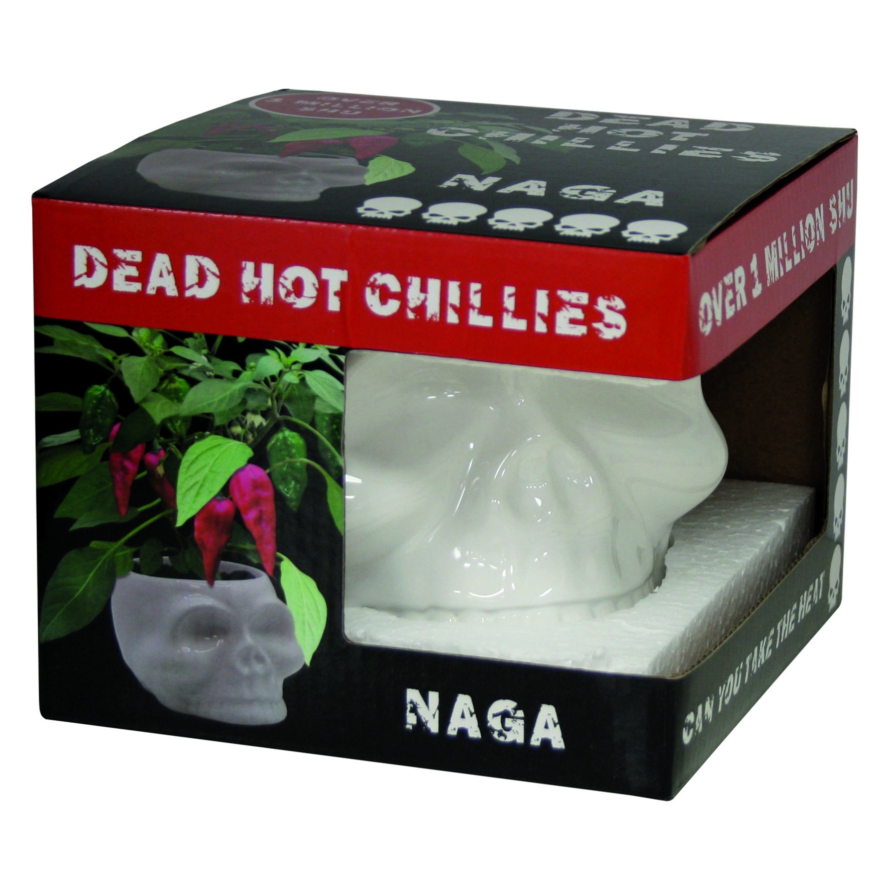 WINTER SALE - Dead Hot Chilli Skull Kit - Naga Chilli