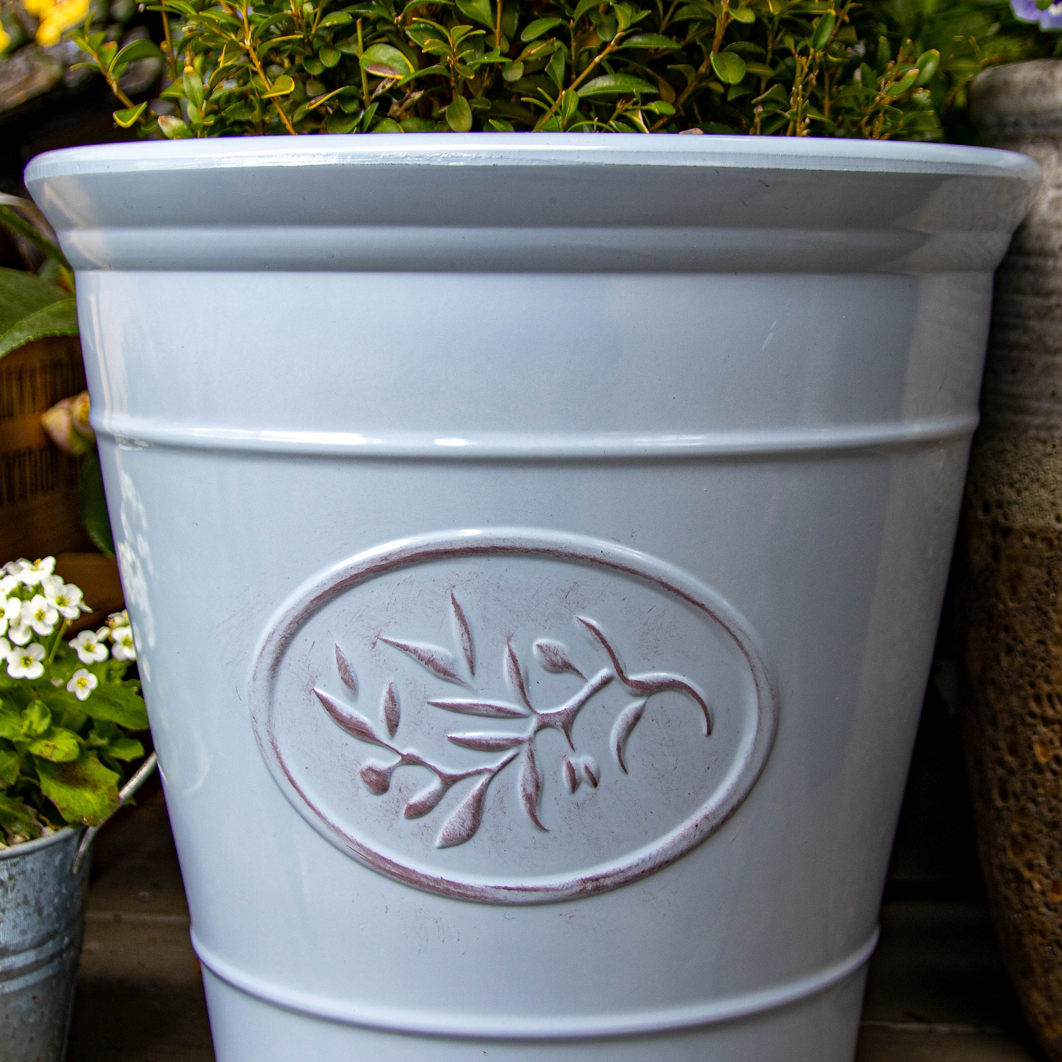 Blue Olive Planter - Large (30cm)