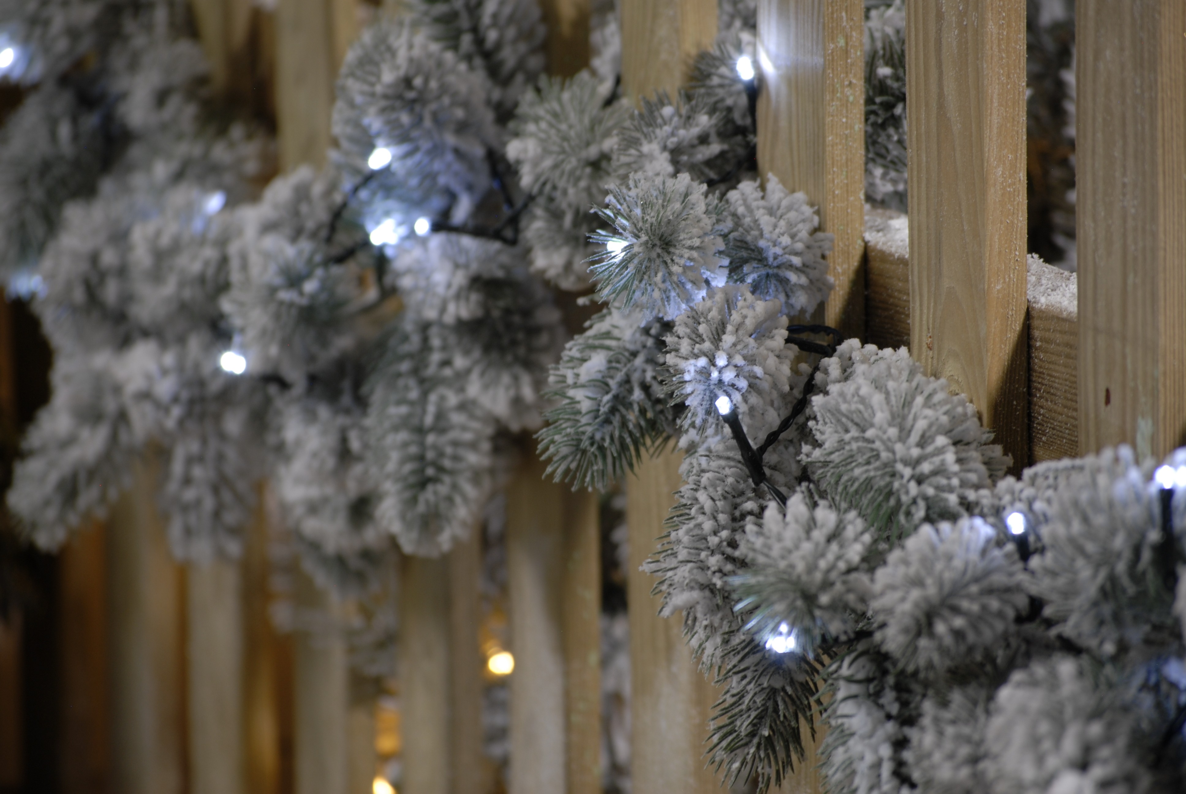 Christmas Tree String Lights - White - 360 LED Lights