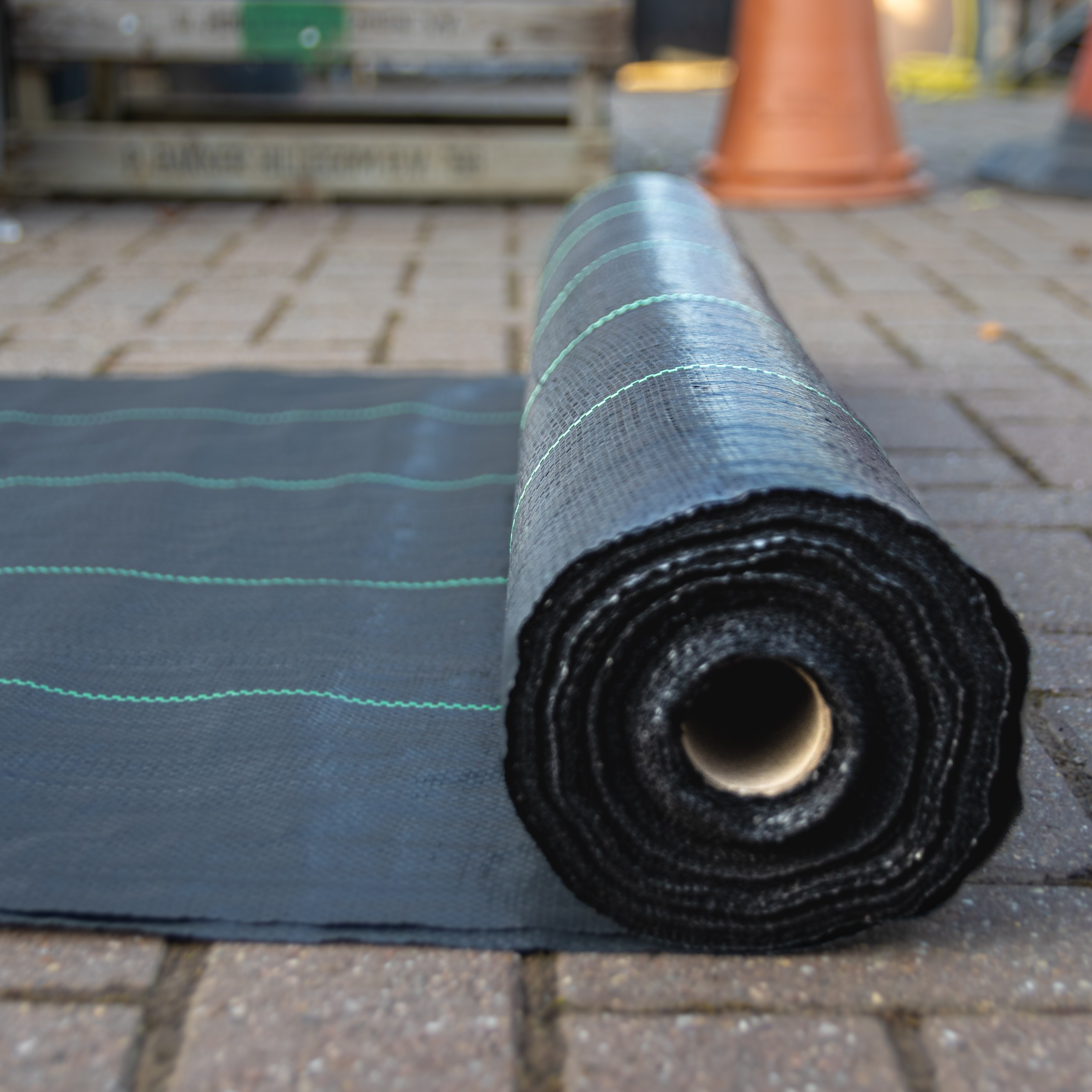 Heavy Duty Weed Membrane 5m x 10m - Black