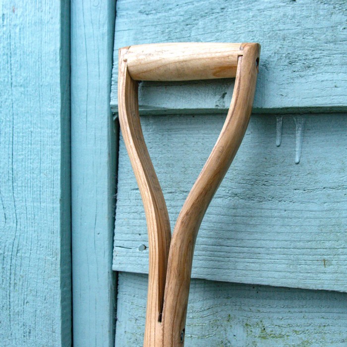 Ash & Steel : Heavy Duty Stainless Steel Garden Digging Spade with Ash ...